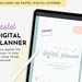 Undated Digital Planner for Ipad, Goodnotes, Notability, Noteshelf ...