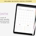 Undated Digital Planner for Ipad, Goodnotes, Notability, Noteshelf ...
