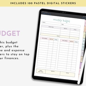 Undated Digital Planner for Ipad, Goodnotes, Notability, Noteshelf ...