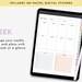 Undated Digital Planner for Ipad, Goodnotes, Notability, Noteshelf ...