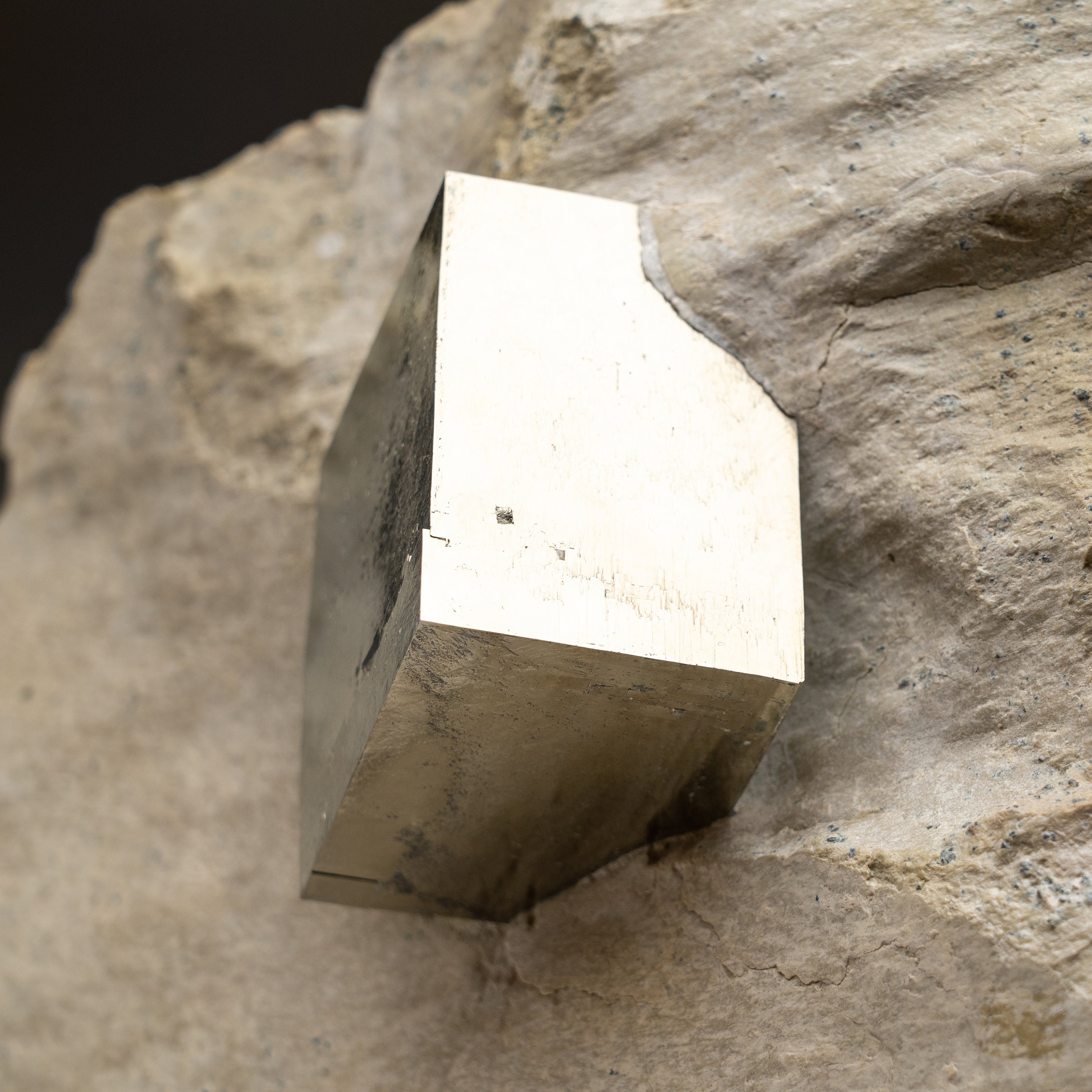 Large Pyrite on Matrix From Victoria Mine La Rioja Spain - Etsy