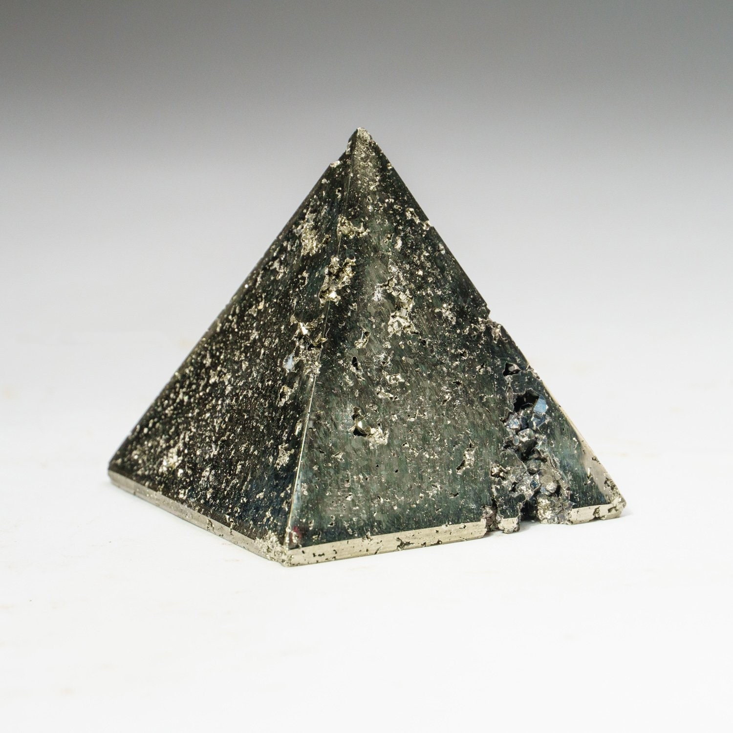 Polished Pyrite Pyramid from Peru 181 grams PY-P1 | Etsy