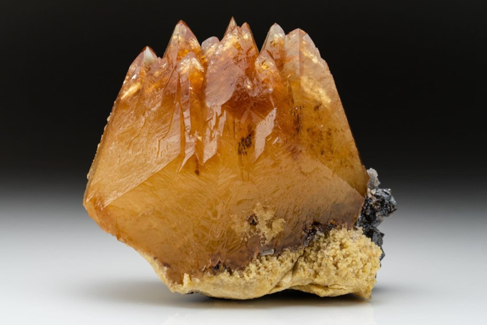 Twinned Golden Calcite Crystal From Elmwood Mine Tennessee | Etsy