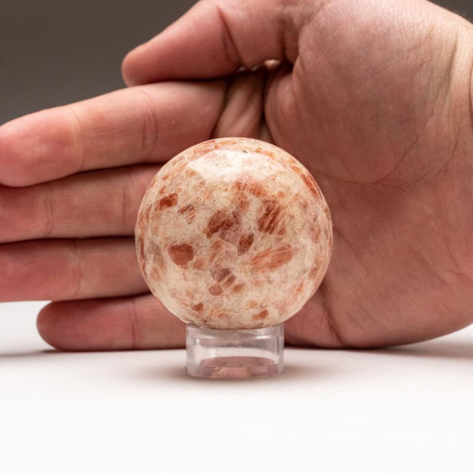 Polished Sunstone Sphere 2 201 Grams PS-S3 - Etsy
