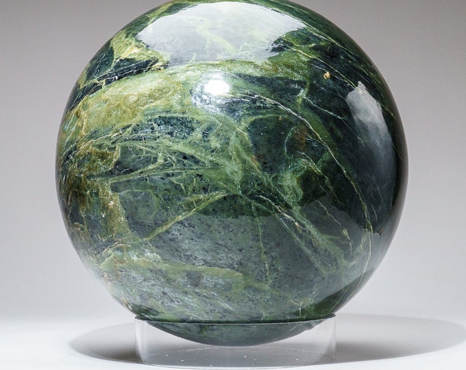 Huge Genuine Polished Nephrite Jade Sphere From Pakistan (65 Lbs) - Etsy
