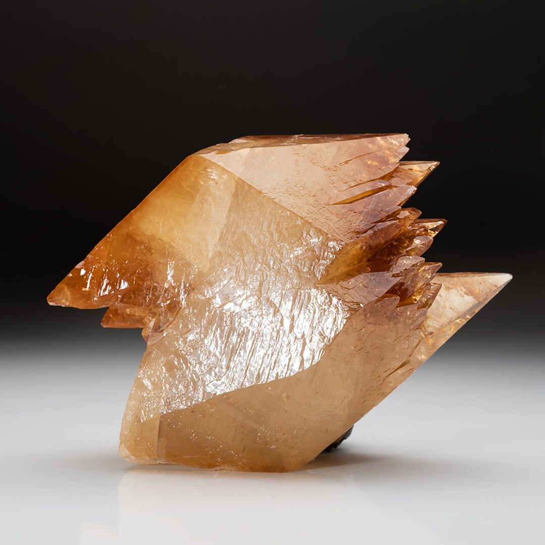 Golden Calcite From Elmwood Mine, Carthage, Smith County, Tennessee - Etsy