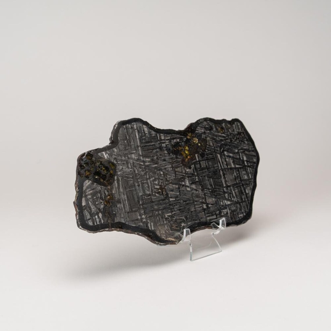 Seymchan Pallasite Meteorite Slab 705.8 Grams SPM18 - Etsy