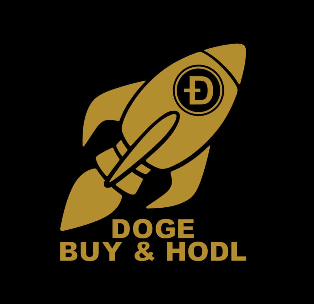 Car Decal - DOGE COIN ROCKET - Etsy