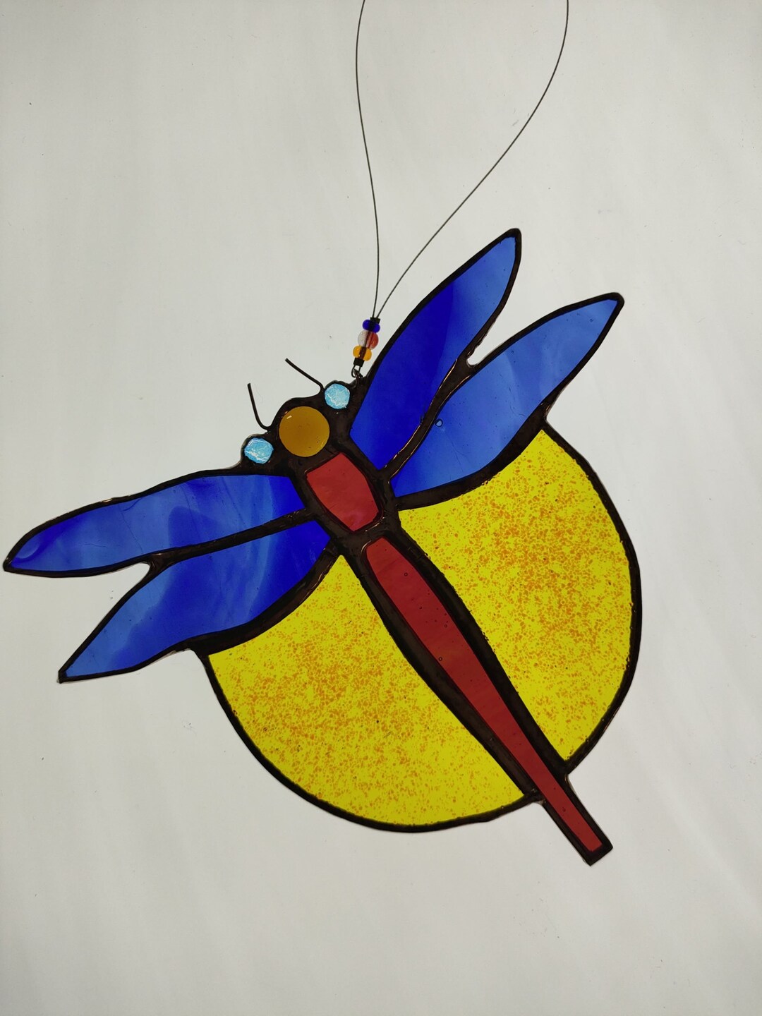 Dragonfly Suncatcher Discovery Glass Studio - Etsy