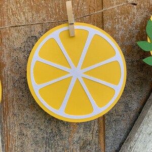 Lemon Garland | Lemon Banner | Summer Banner | Main Squeeze | Baby ...