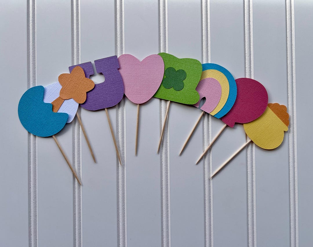 Lucky Charms Marshmallow Cupcake Toppers | Lucky One First Birthday ...