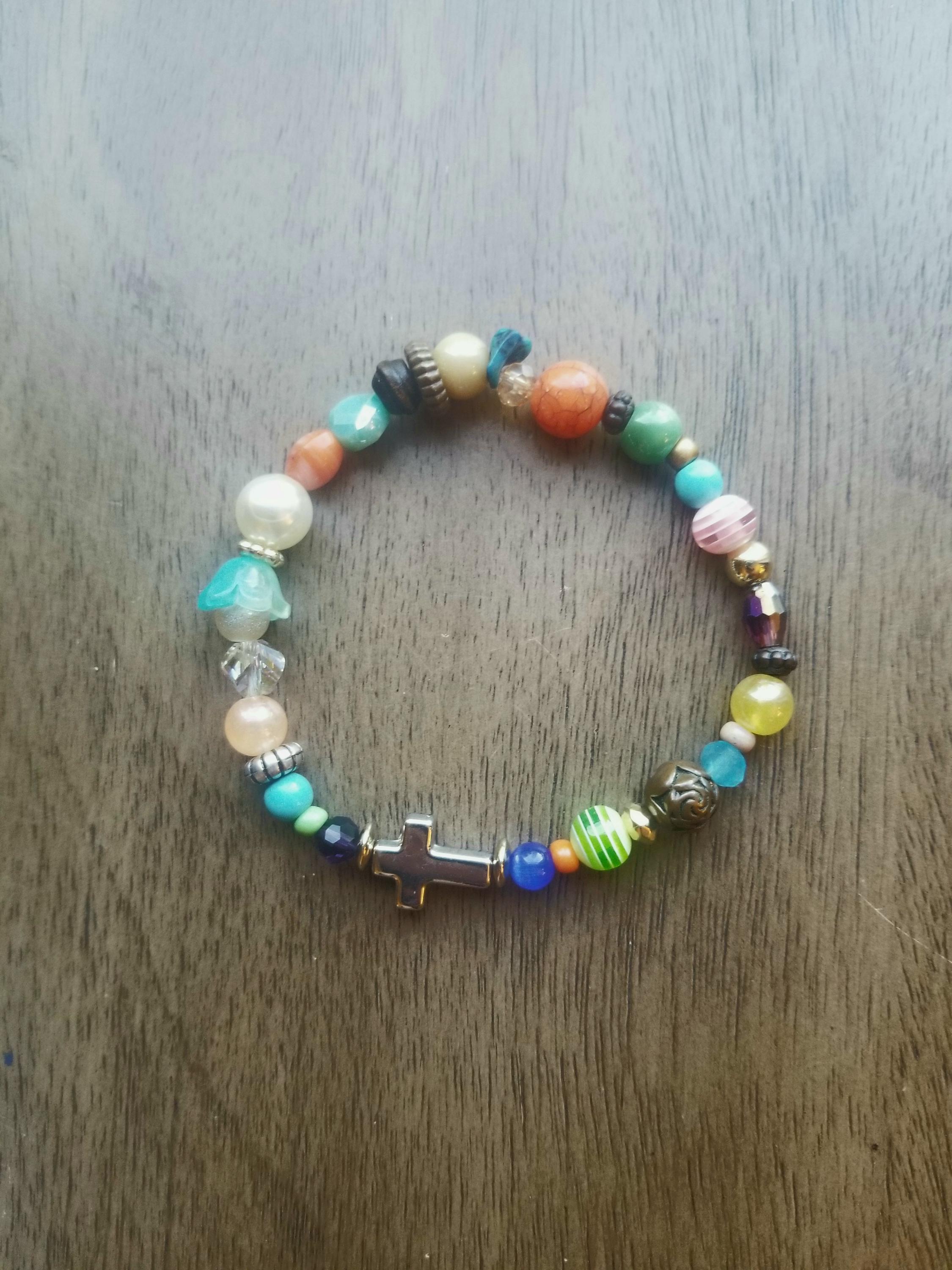 Beaded "messy" Bracelet - Etsy