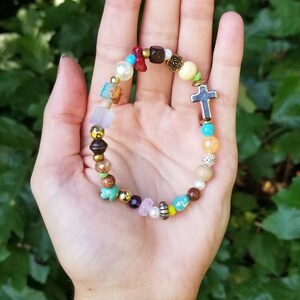 Beaded "messy" Bracelet - Etsy