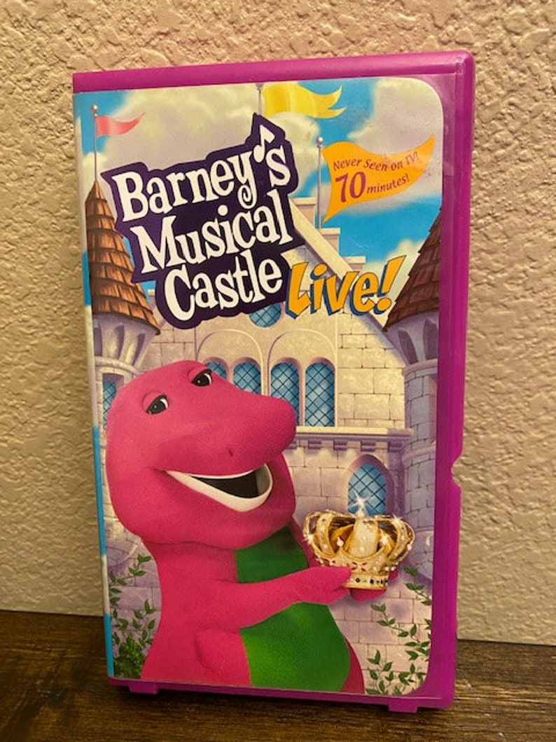 Barney's Musical Castle live VHS 2001 Barney vintage | Etsy