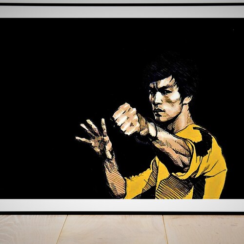 Bruce Lee Poster - Etsy