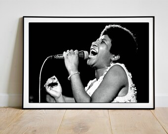 Aretha Franklin Poster - Etsy