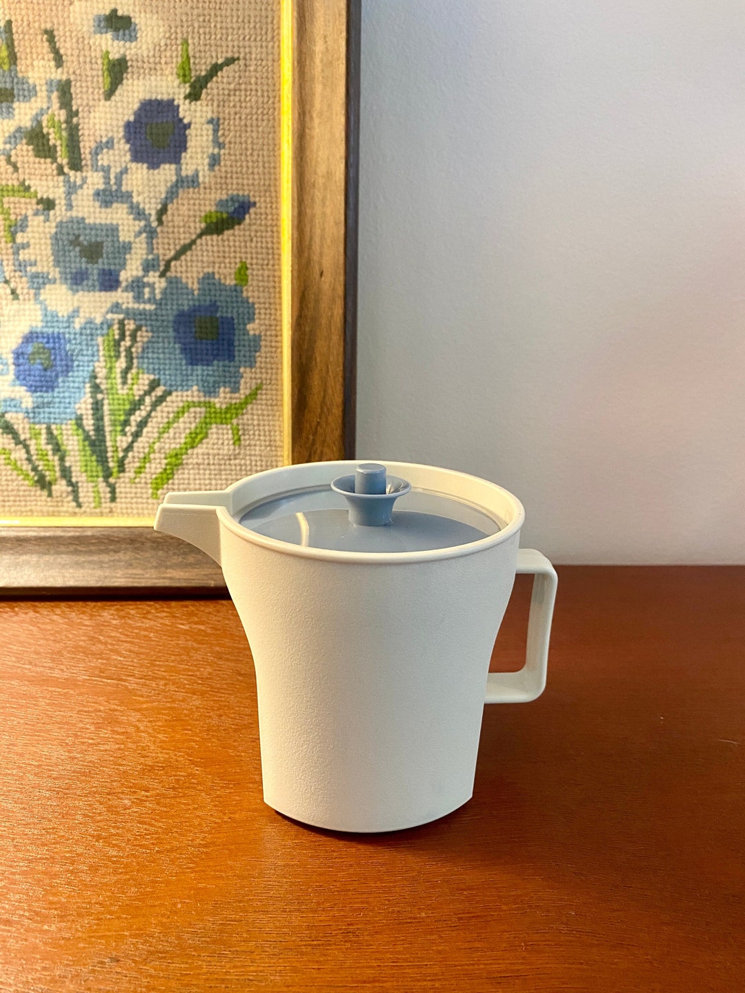 Vintage Tupperware Almond Creamer Pitcher With Handle 1414 - Etsy