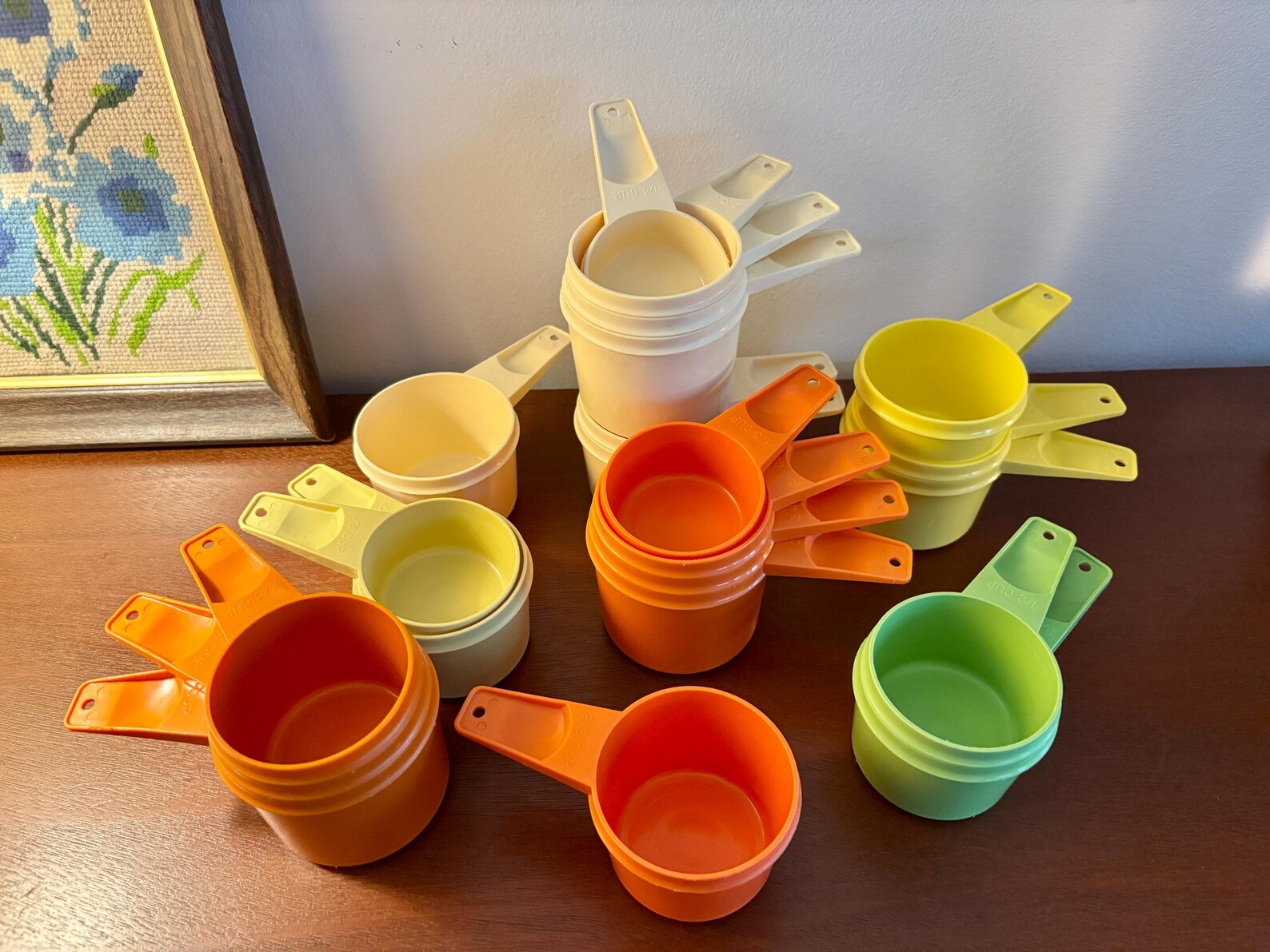 Vintage Tupperware INDIVIDUAL Replacement Measuring Cups Variety Choose ...