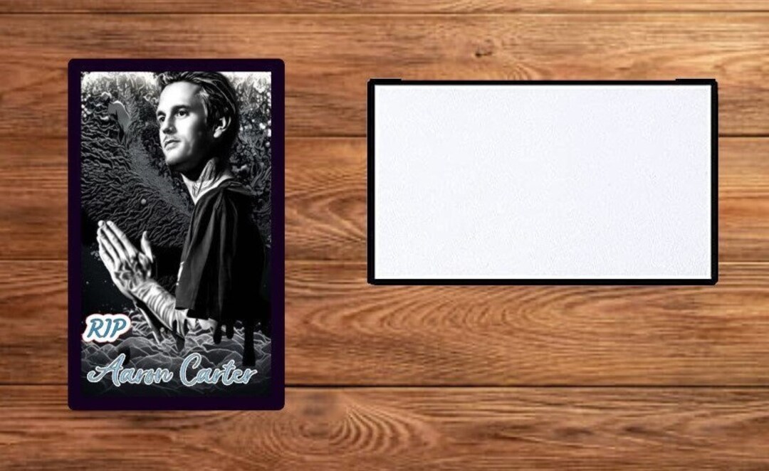 Aaron Carter RIP Patch, Iron On, Sew On, Custom, Angel - Etsy