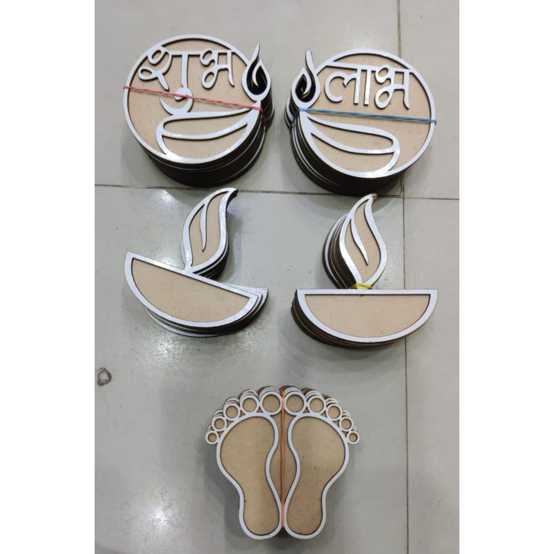 Resuable Rangoli Template Mat With Wooden Base Mdf/rangoli - Etsy