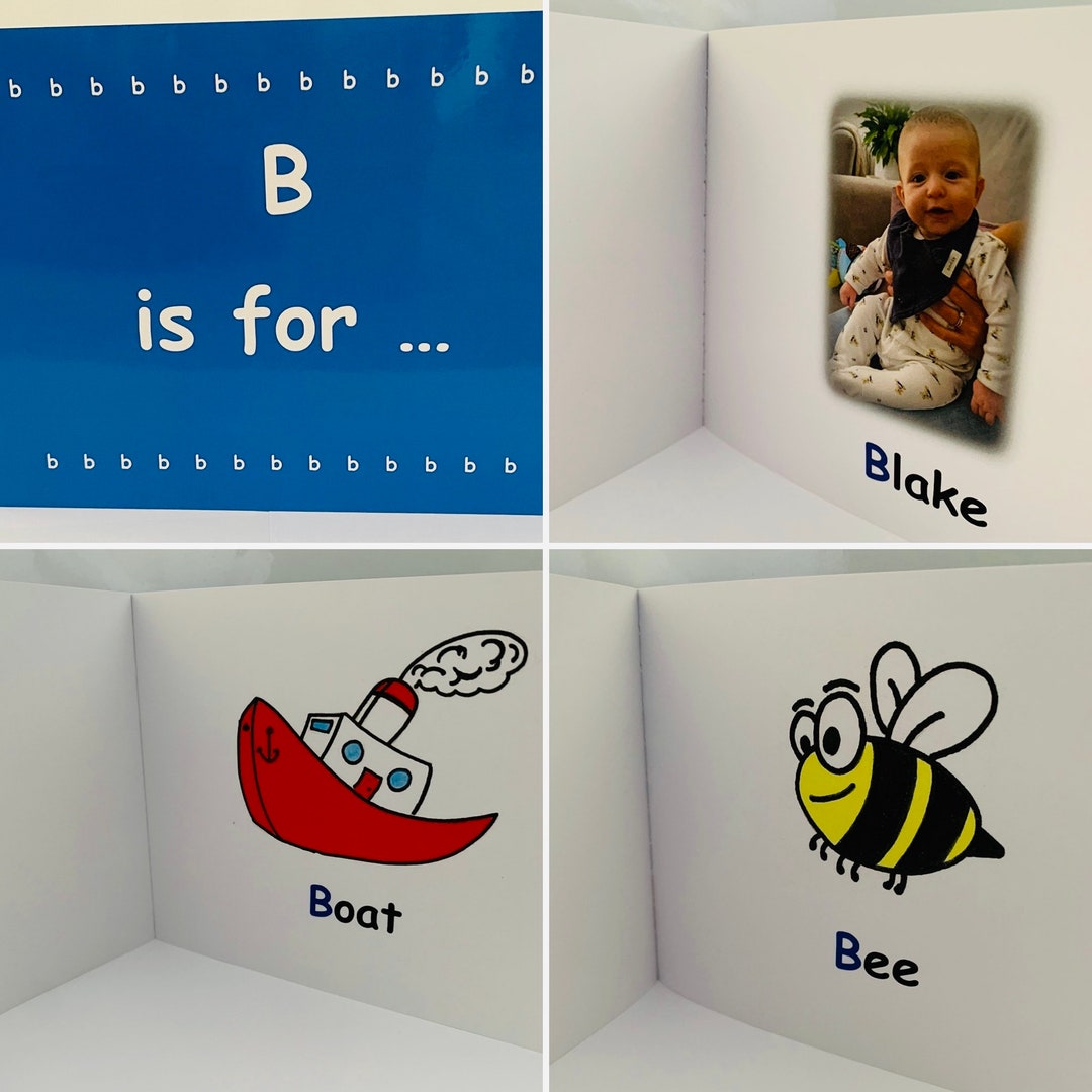 Personalised Childrens Book: First Words - Etsy