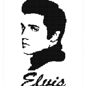 Elvis Presley SC Crochet Pattern Download | Etsy