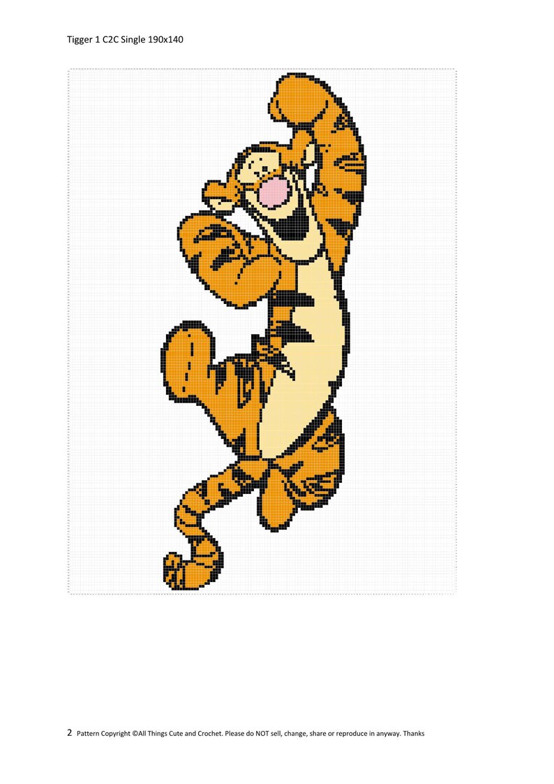 C2C Crochet Pattern Download - Etsy