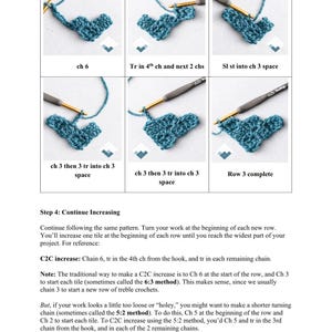 C2C Crochet Pattern Download - Etsy
