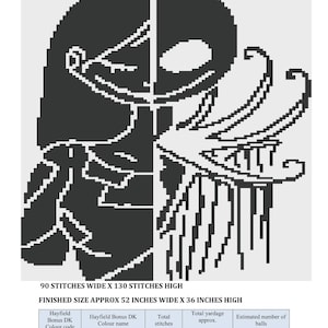 Jack and Sally C2C Crochet Pattern Download - Etsy