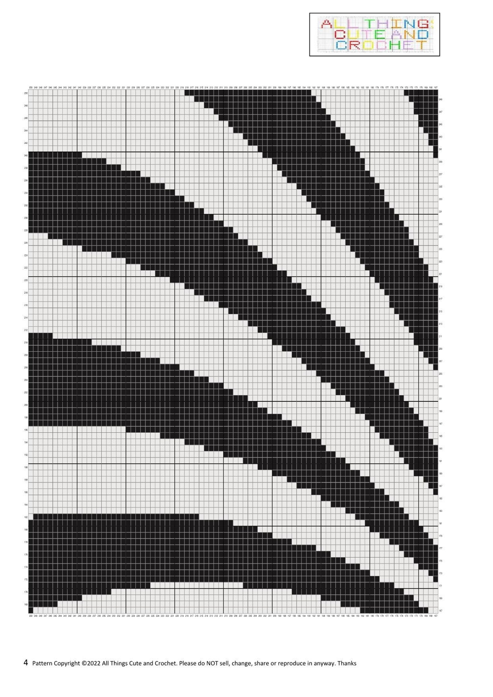 Vortex Illusion Crochet Pattern Download - Etsy