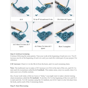 Melting Cube Mini C2C Crochet Pattern Download - Etsy