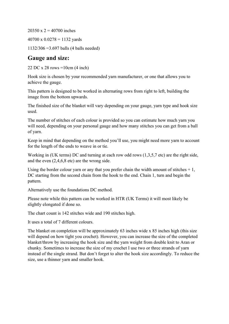 Dripping Rubik's Cube C2C Crochet Pattern Download - Etsy