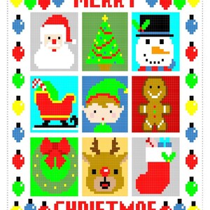 CHRISTMAS C2C Crochet Pattern Download - Etsy
