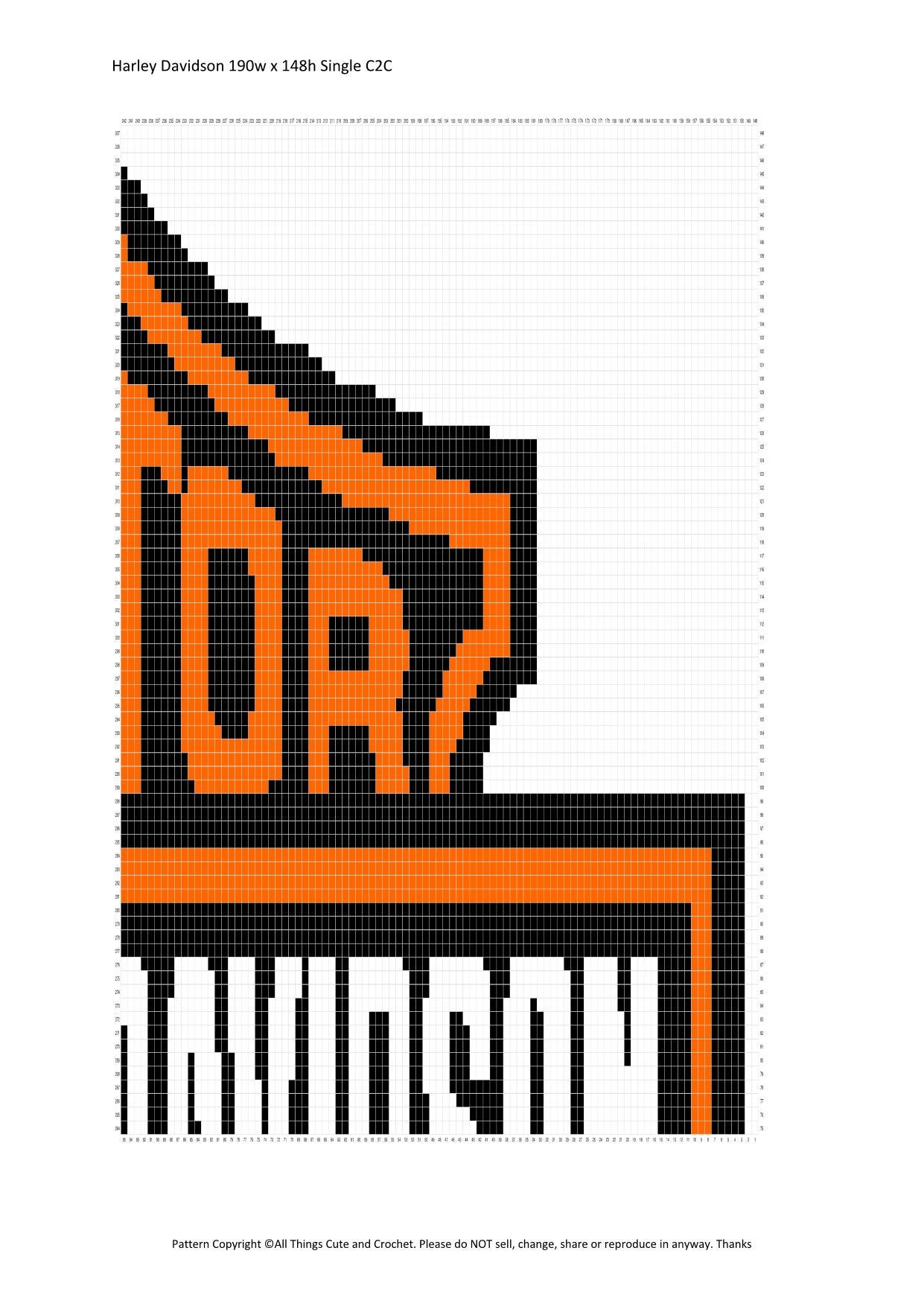 C2C Crochet Pattern Download - Etsy