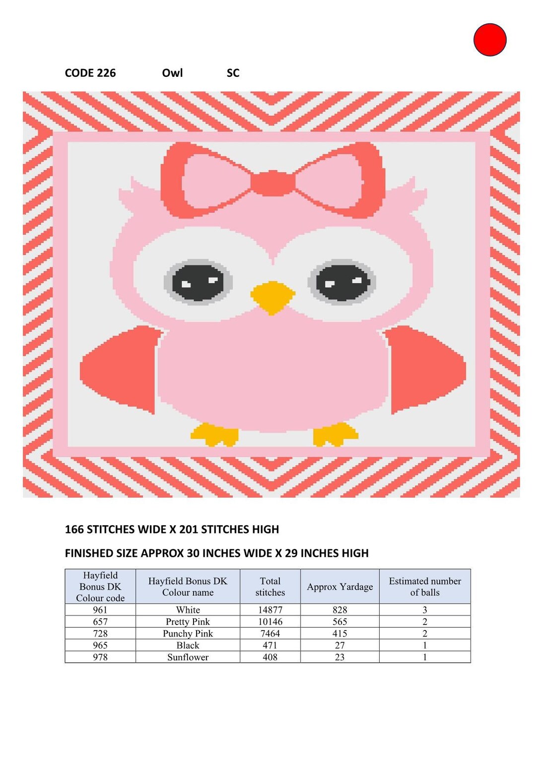 LEFT HANDED SC Crochet Pattern Download - Etsy