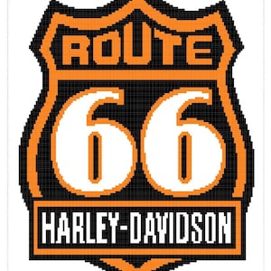 C2C Route 66 Crochet Pattern Download - Etsy