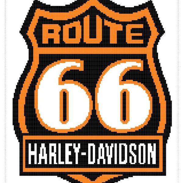 Route 66 Embroidery - Etsy