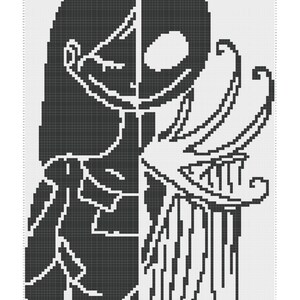 Jack and Sally C2C Crochet Pattern Download - Etsy