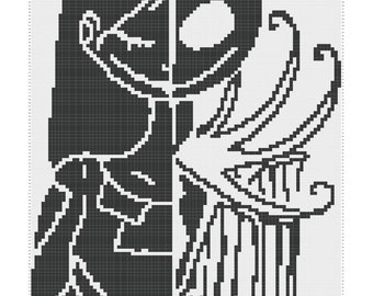 Jack and Sally SC Crochet Pattern Download - Etsy