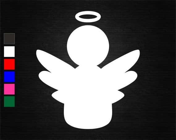 Angel Vinyl Decal Sticker Wall Door Window Car Van Bike Lorry - Etsy