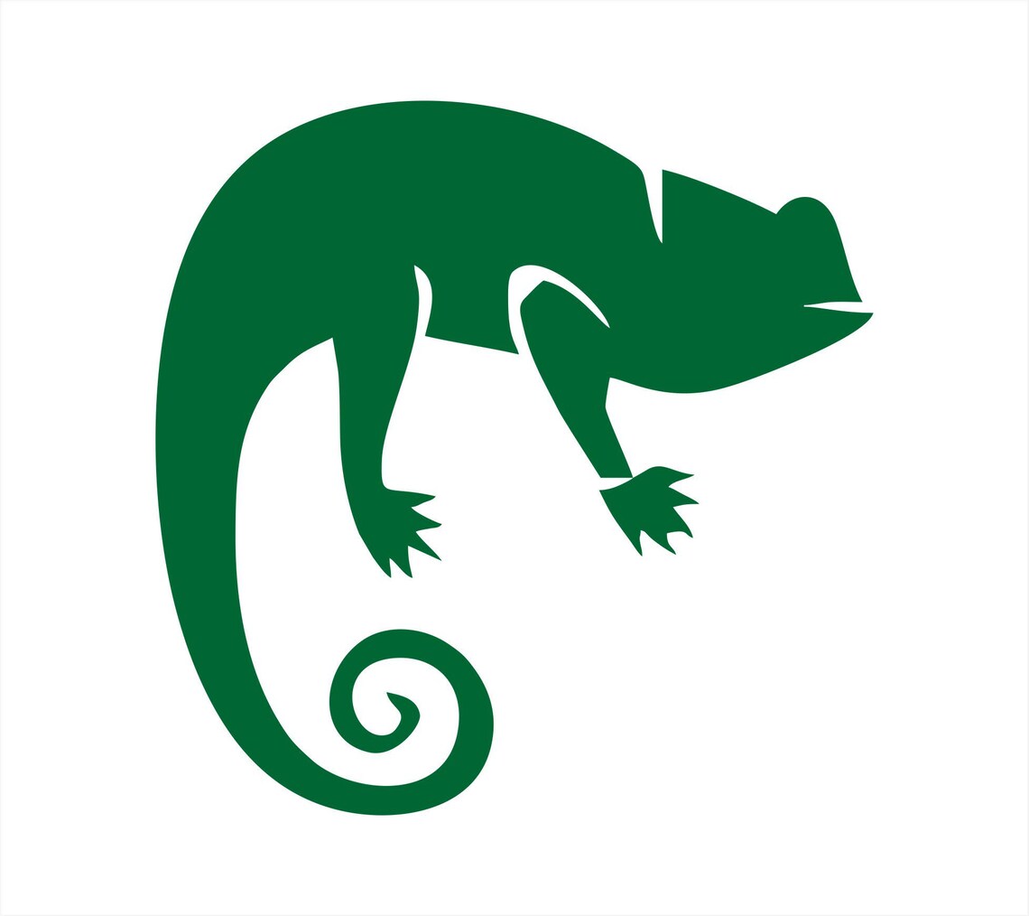 Chameleon Vinyl Decal Sticker Wall Door Window Car Van Bike Lorry Home ...