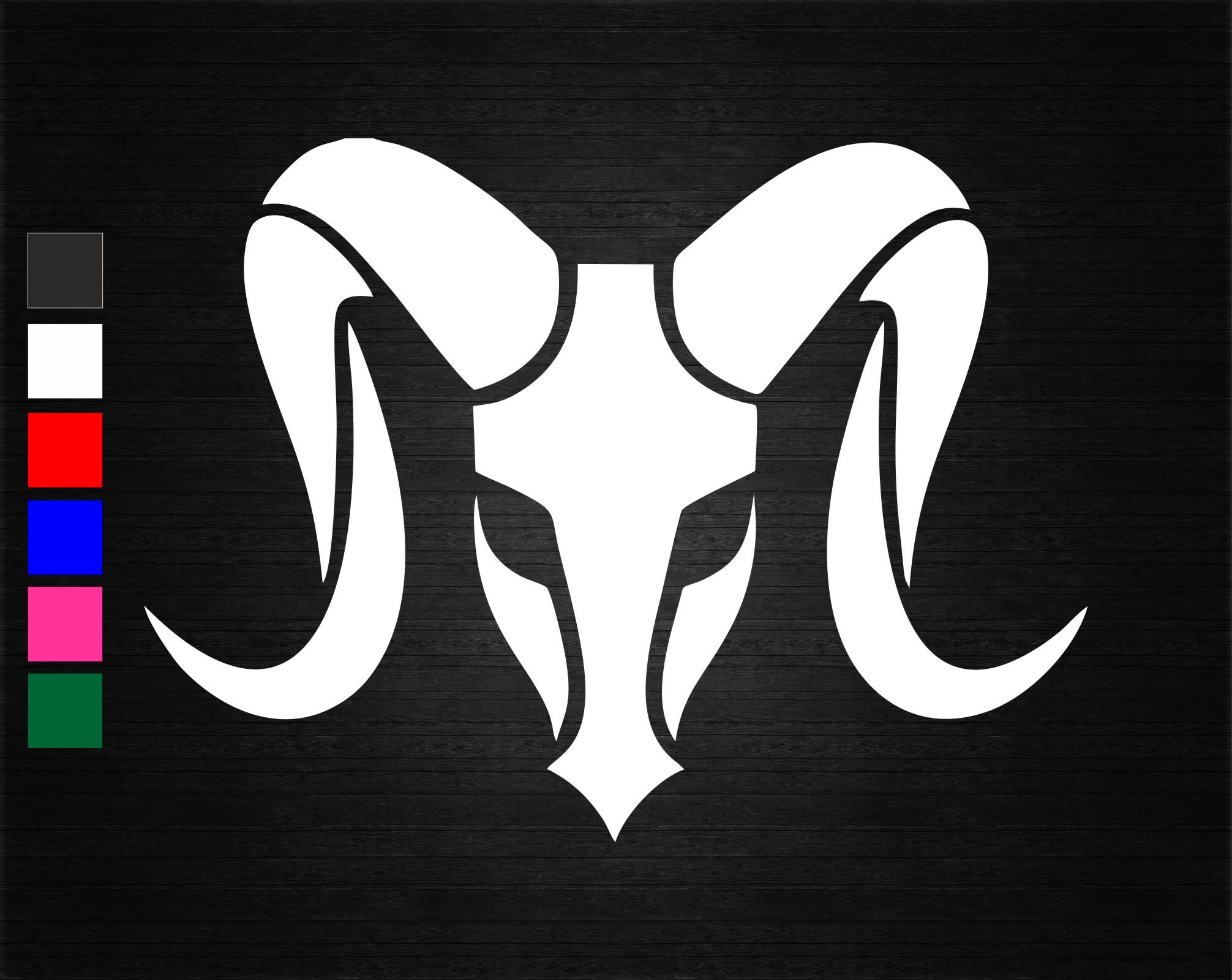 Aries Zodiac Sign Vinyl Decal Sticker Wall Door Window Car Van - Etsy