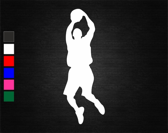 Basketball Sport Vinyl Decal Sticker Wall Door Window Car Van | Etsy