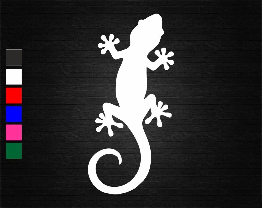 Lizard Vinyl Decal Sticker Wall Door Window Car Van Bike Lorry Home ...