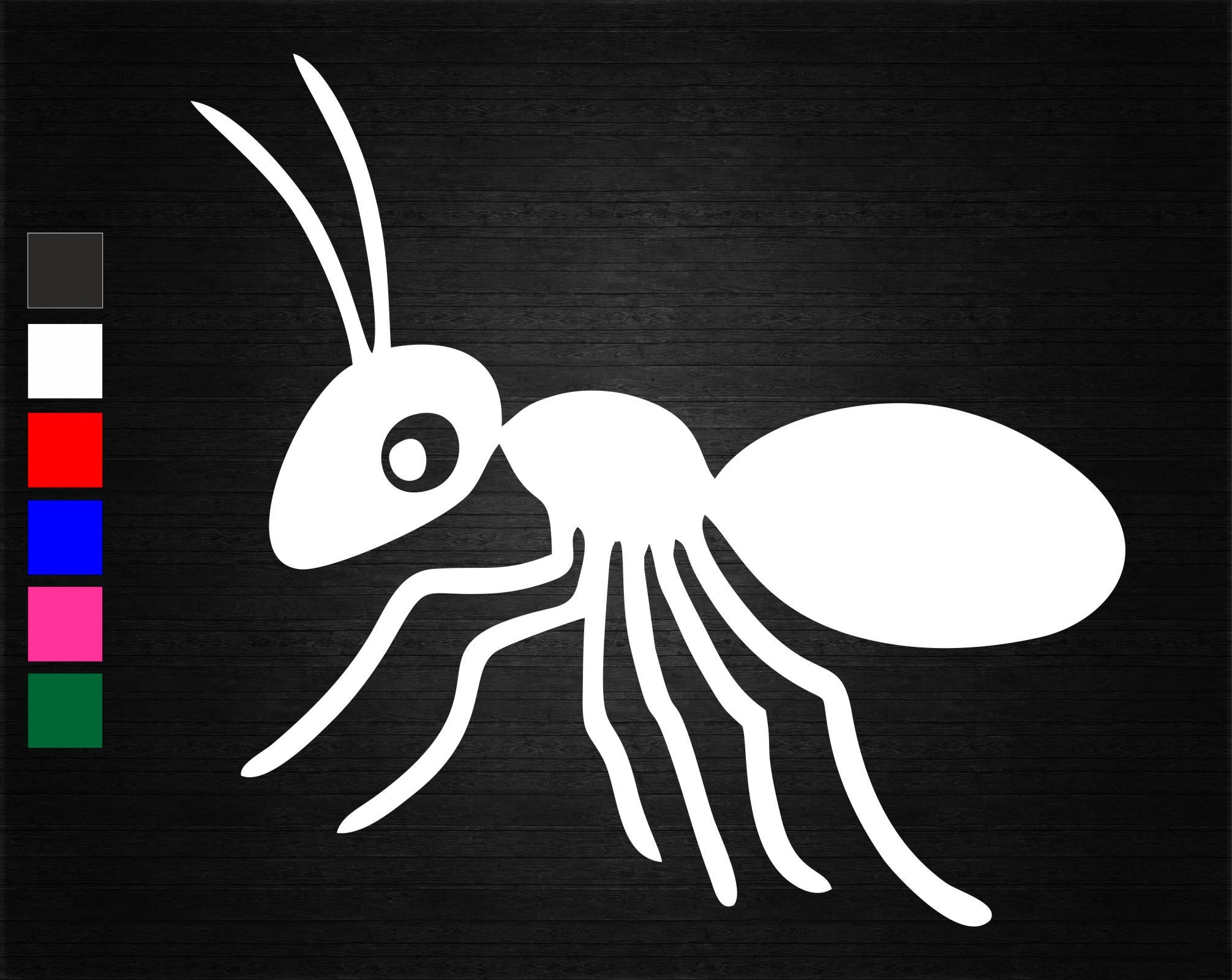 Ant Insect Vinyl Decal Sticker Wall Door Window Car Van Bike | Etsy