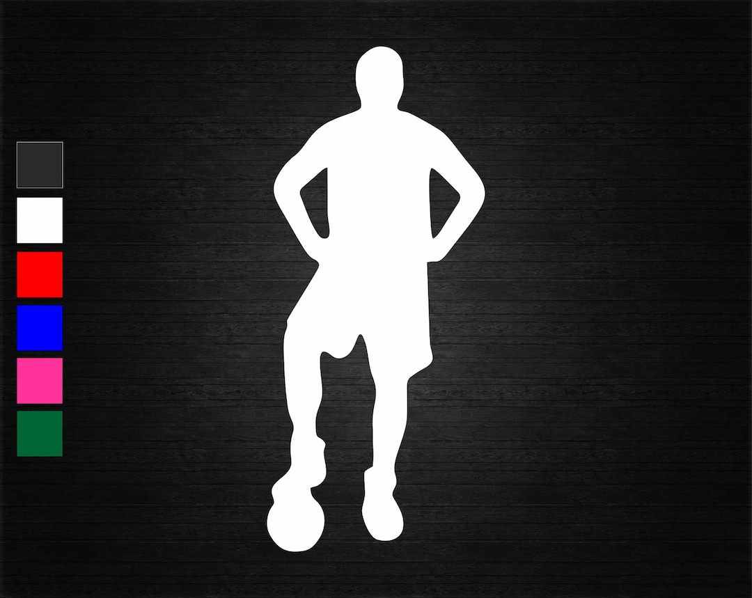 Football Soccer Sport Vinyl Decal Sticker Wall Door Window Car Van Bike ...