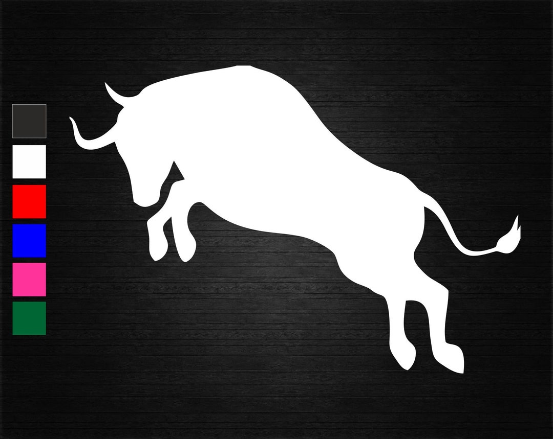 Bull Spain Vinyl Decal Sticker Wall Door Window Car Van Bike Lorry Home ...