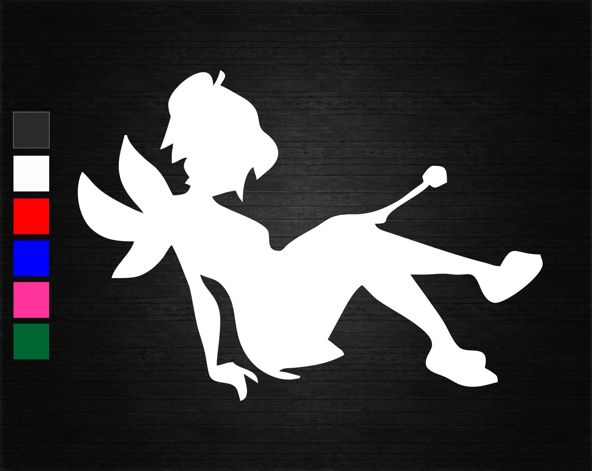 Fairy Vinyl Decal Sticker Wall Door Window Car Van Bike Lorry - Etsy