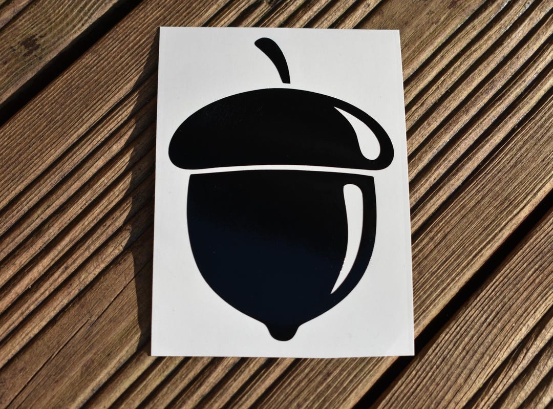 Acorn Vinyl Decal Sticker Wall Door Window Car Van Bike Lorry Home ...