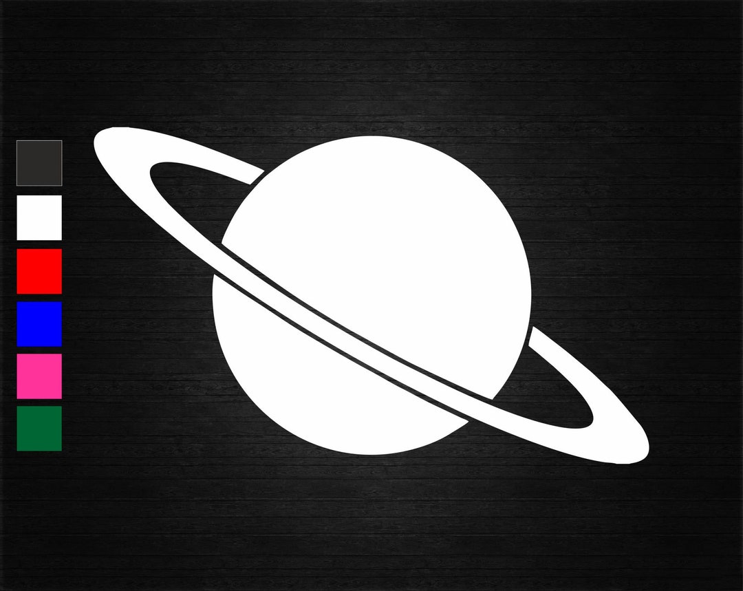 Planet Space Vinyl Decal Sticker Wall Door Window Car Van Bike Lorry ...